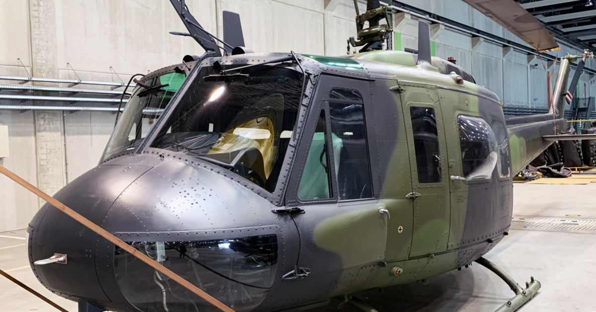 Bell UH-1 Iroquois alias Huey (UH-1D)